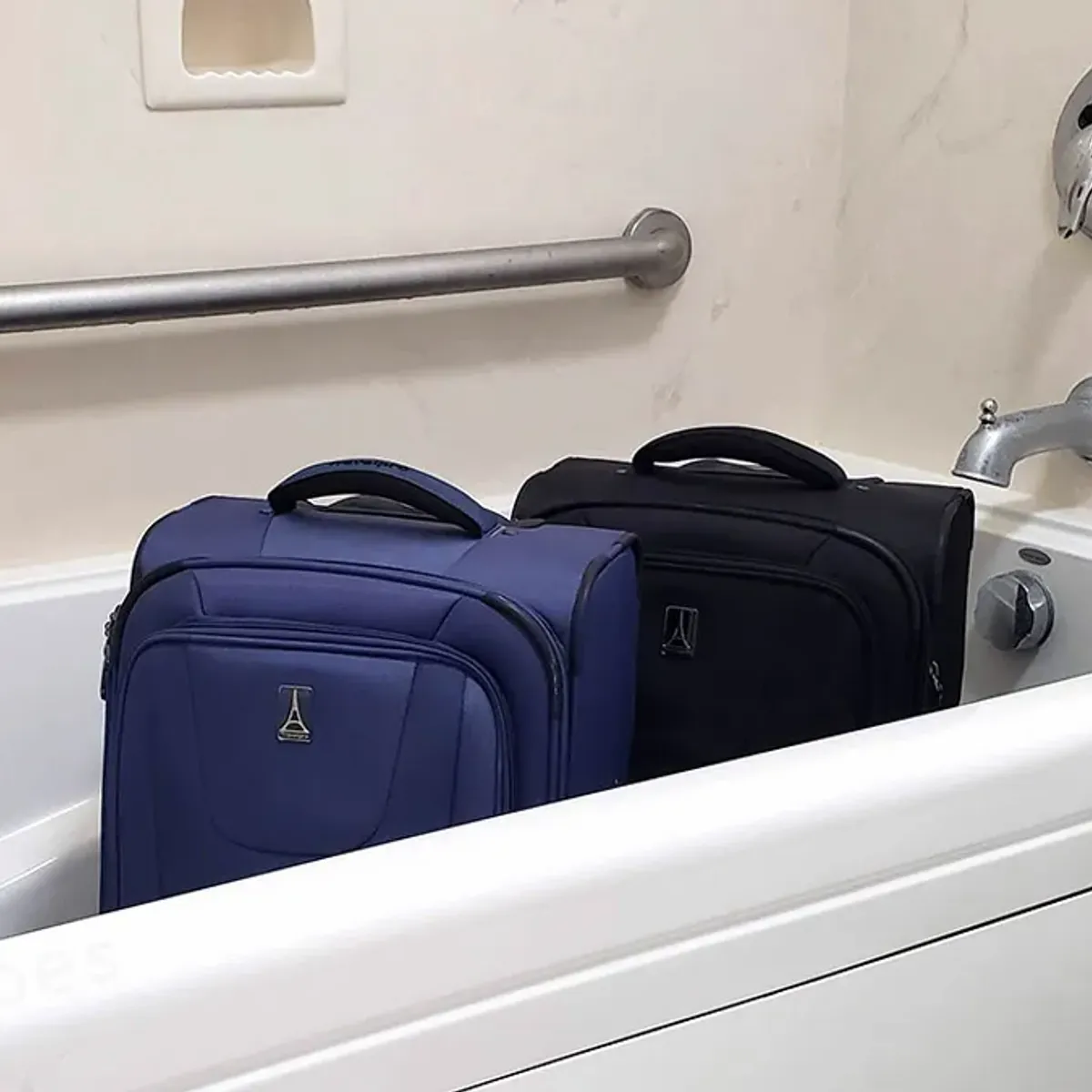 Why the bathtub is safest spot in hotel room to store luggage - El Silencio